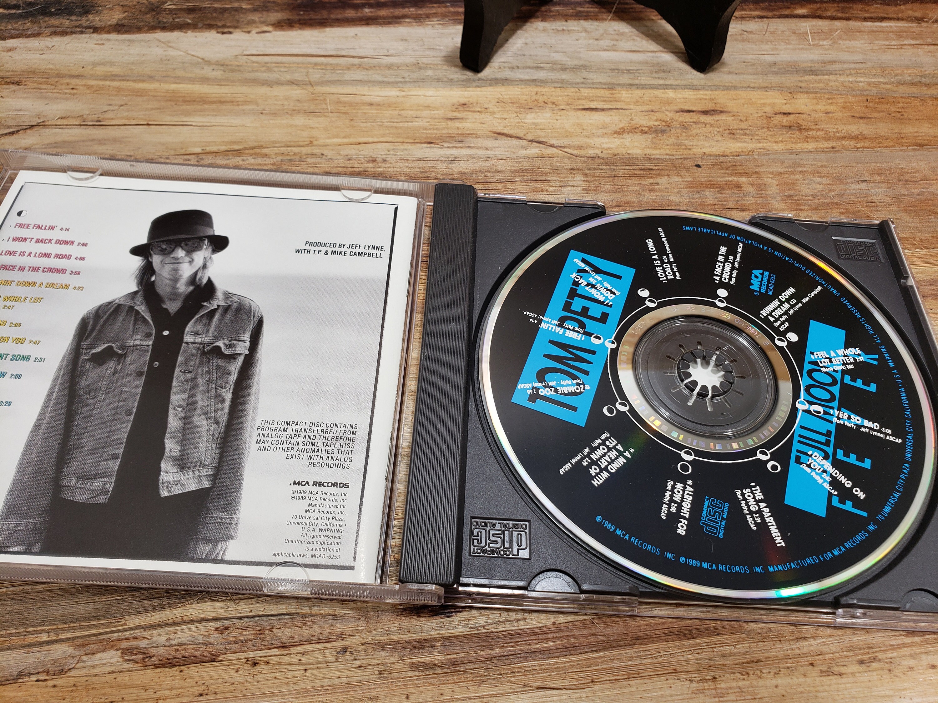 Vintage Tom Petty CD Full Moon Fever 1989 Vintage Cd - Etsy