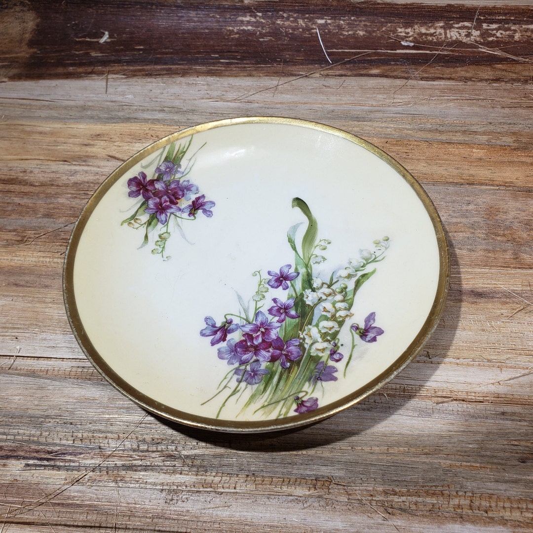 Small Vintage Plate 1970s - Etsy