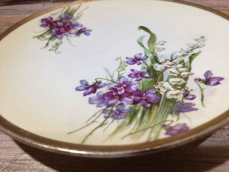 Small Vintage Plate 1970s - Etsy