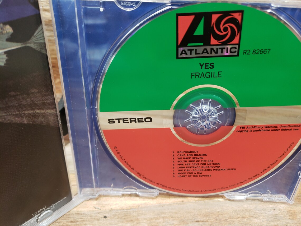 Yes Fragile CD 1972 Vintage Cd - Etsy