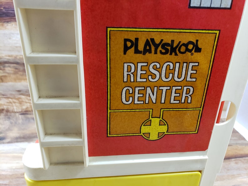 Playskool Rescue Center 1973 Vintage Toy | Etsy