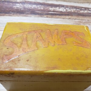 Vintage Stamp Storage Box, 1970s,, Vintage Box - Etsy