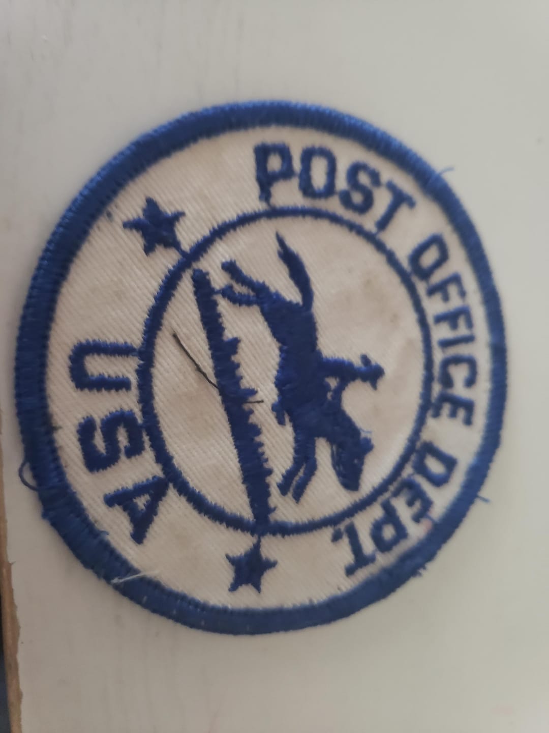 Vintage Post Office Patch - Etsy