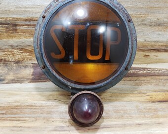 Vintage Stop Sign | Etsy