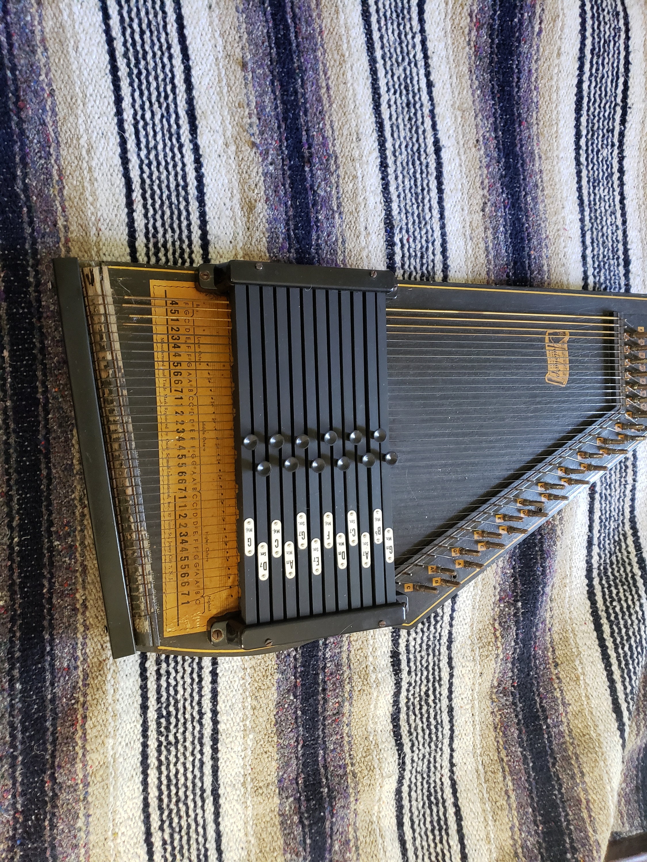 Vintage Autoharp, 1940s Oscar Schmidt International READ DESCRIPTIONS ...
