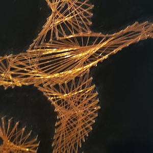 Vintage Wire String Art, 1970s, String Art Mid Century READ ...