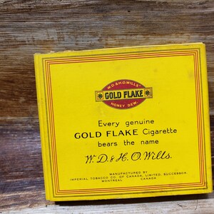 Vintage Goldflake Honey Dew Cigarettes, Empty , 1940s - Etsy