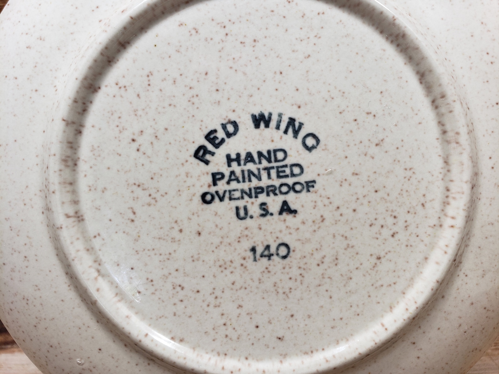 Red Wing Bird Plate , 1970s Vintage Bird Plate - Etsy