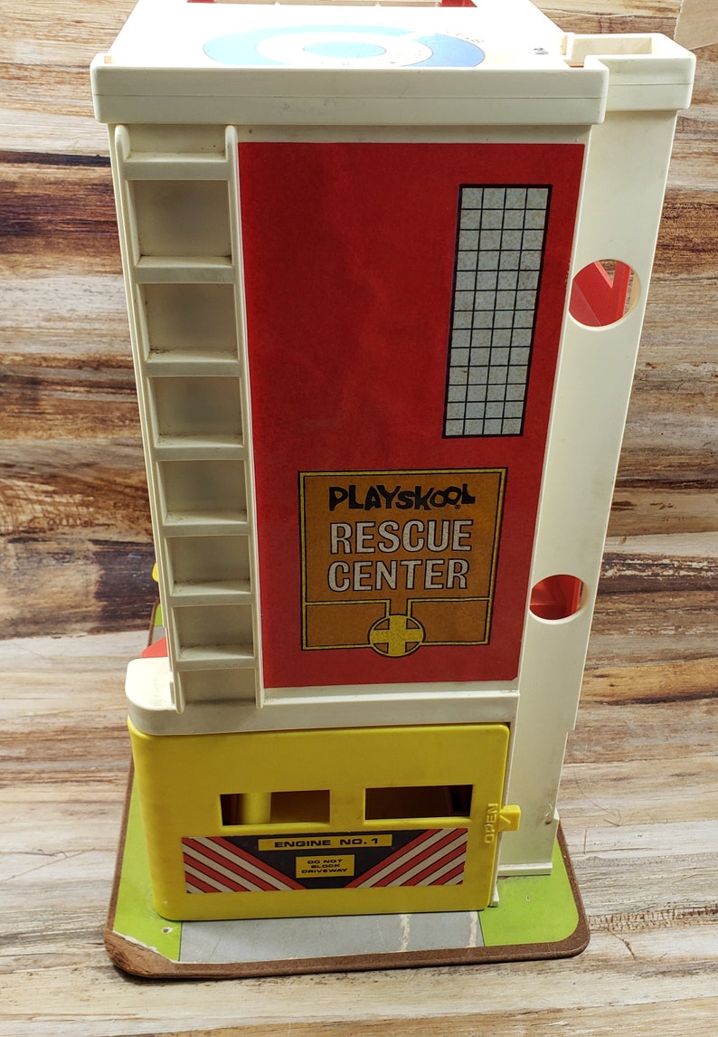 Playskool Rescue Center 1973 Vintage Toy | Etsy