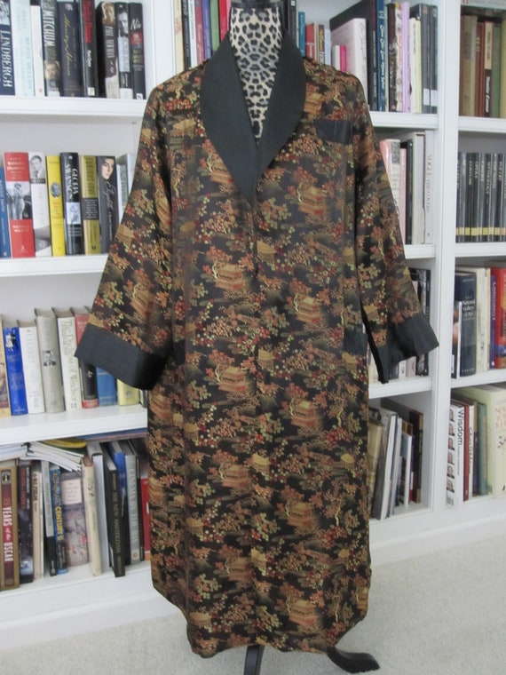 ASIAN BROCADE ROBE Unisex - Gem