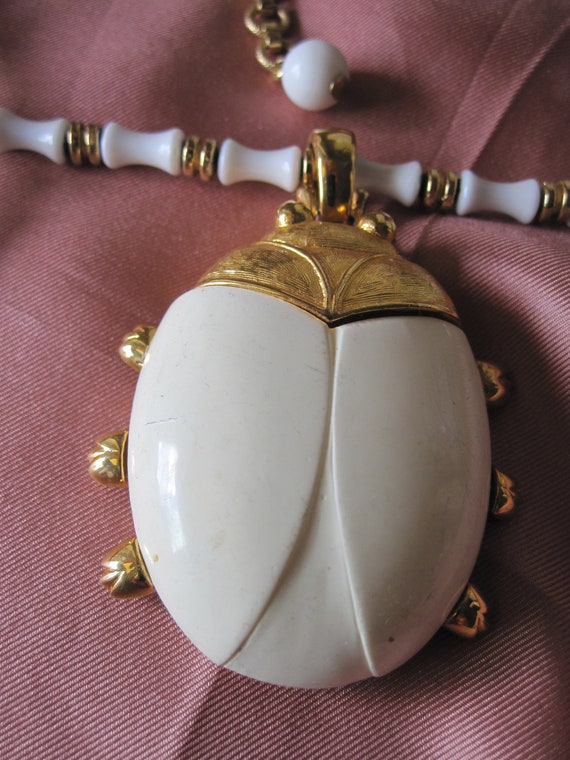 MONET LADY BUG Necklace - Gem