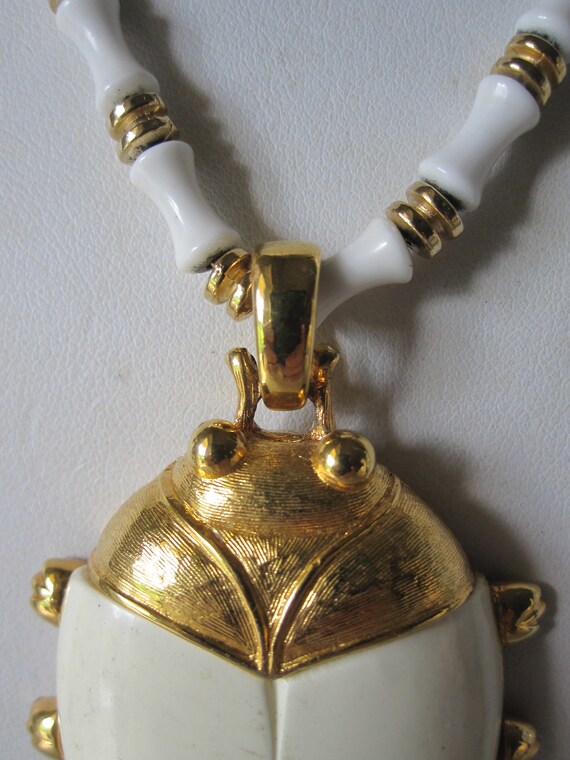 MONET LADY BUG Necklace - Gem