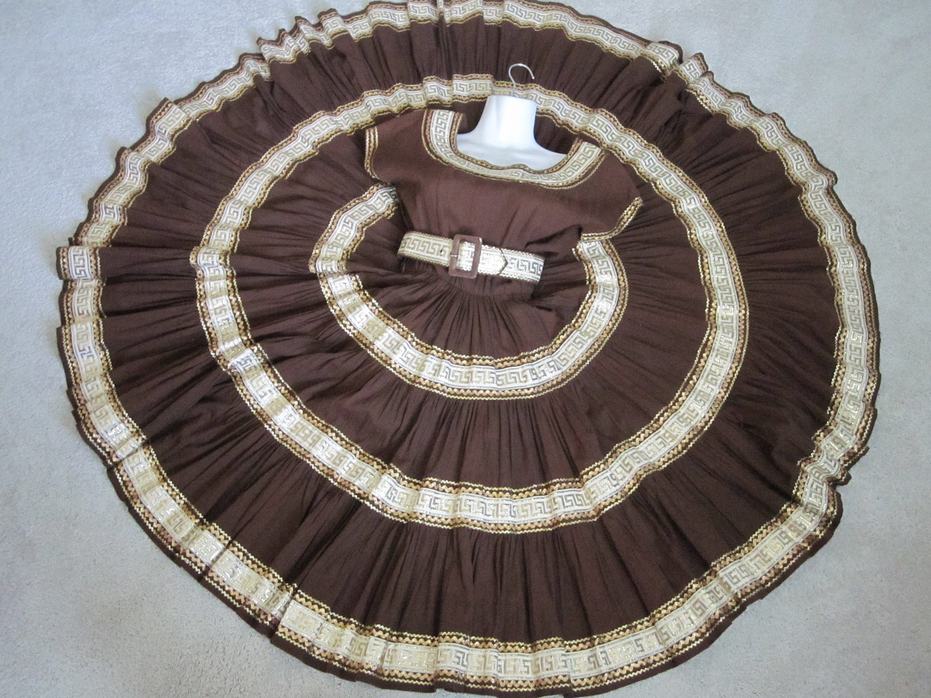 GREEK FULL SKIRT Dance Dress/costume - Etsy