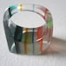 RAINBOW ACRYLIC DOME Ring - Etsy