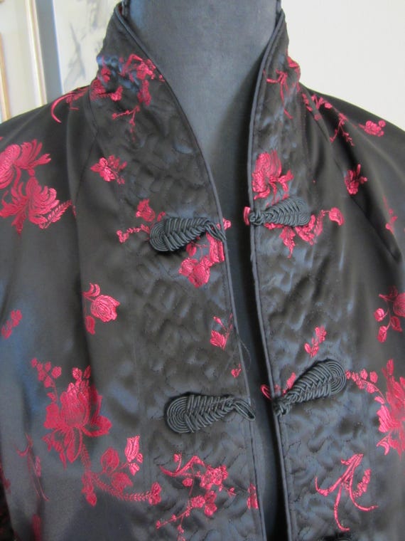 REVERSIBLE SILK Asian JACKET - Gem