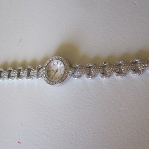 VICTORIA WIECK CRYSTAL Silver Watch Beverly Hills - Etsy