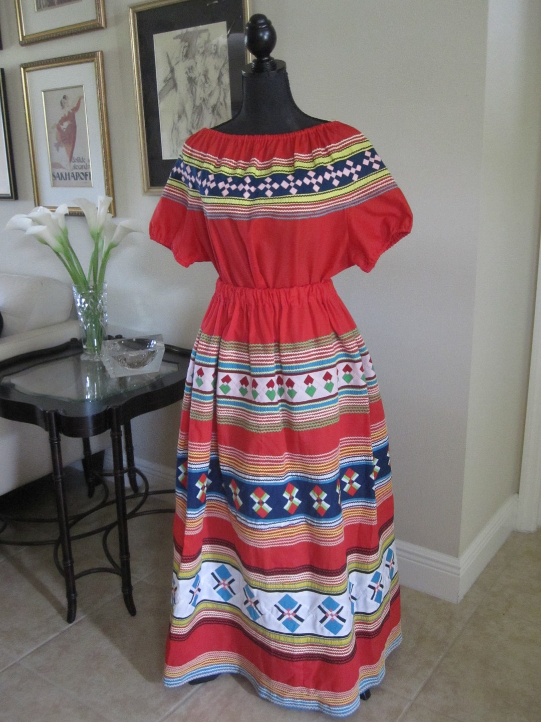 SEMINOLE 3 PIECE PATCHWORK Clothing Set - Etsy