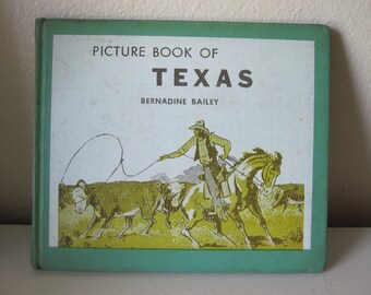 Texas Picture Book - Etsy