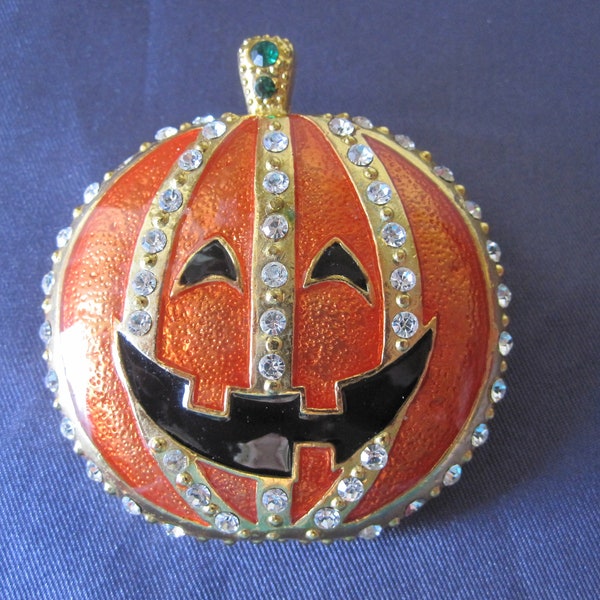 Rhinestone Pumpkin - Etsy