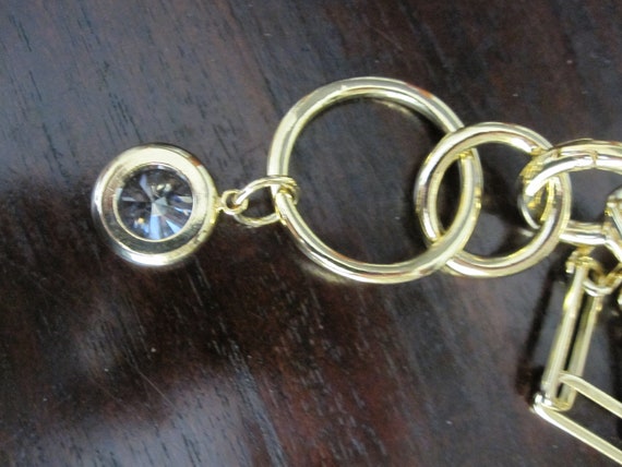 GOLD CHAIN & CRYSTAL Pendant Necklace - Gem