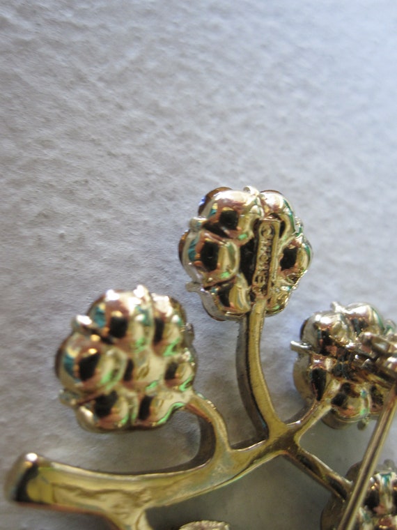 1960S MONET TINY FLOWER Brooch - Gem