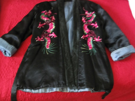 ASIAN SILK JACKET - Gem