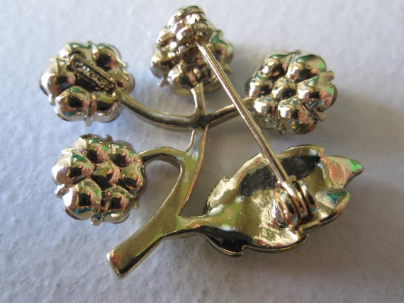 1960S MONET TINY FLOWER Brooch - Gem