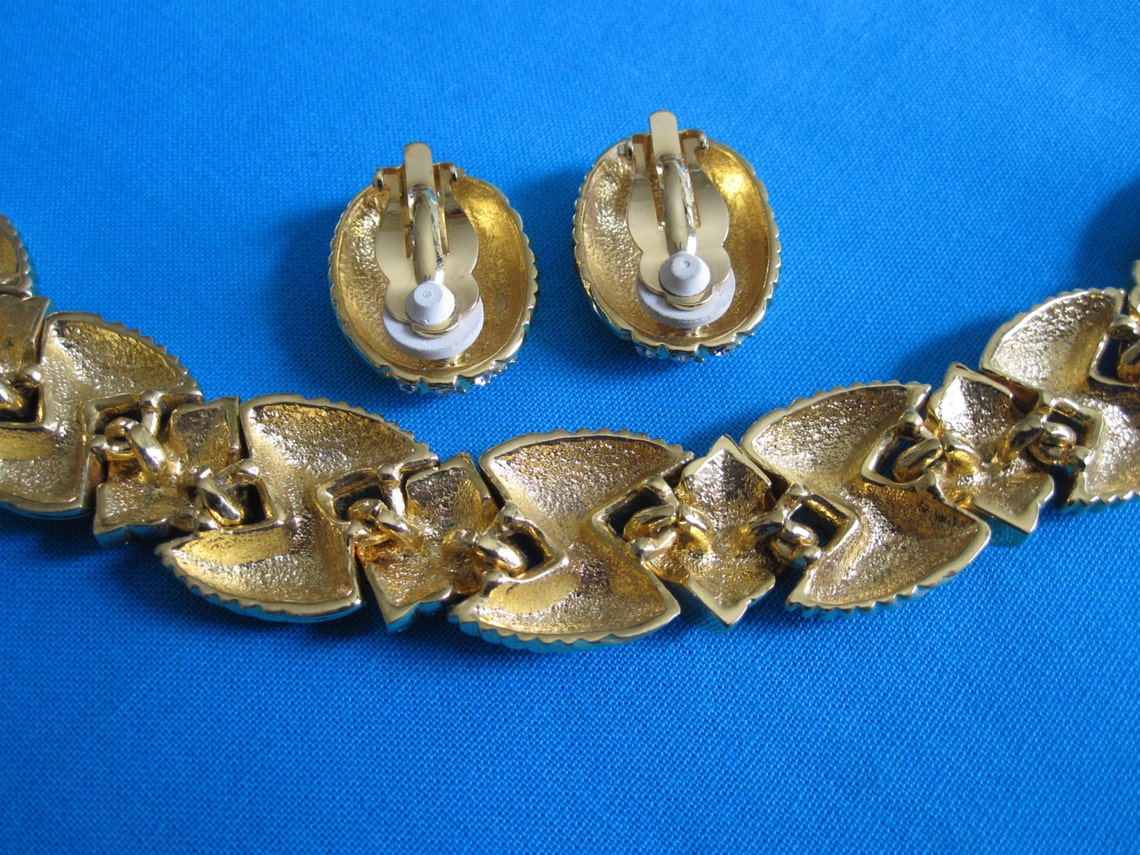 3 PC JOAN RIVERS Classics Collection Gold Rhinestone Bracelet - Etsy