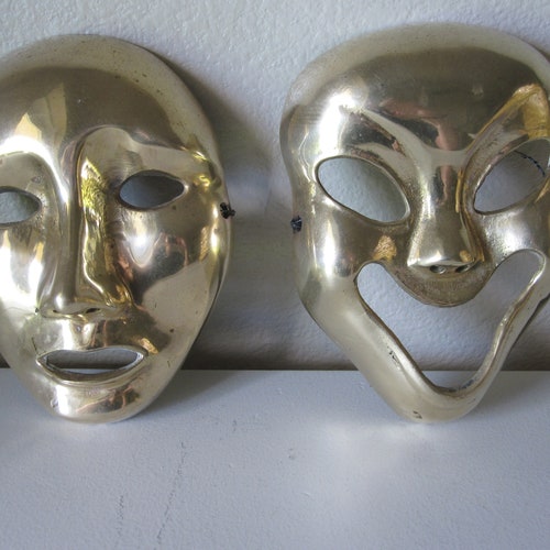 SCP 035 Mask / Greek Comedy & Tragedy Masks / Theater Masks - Etsy Canada