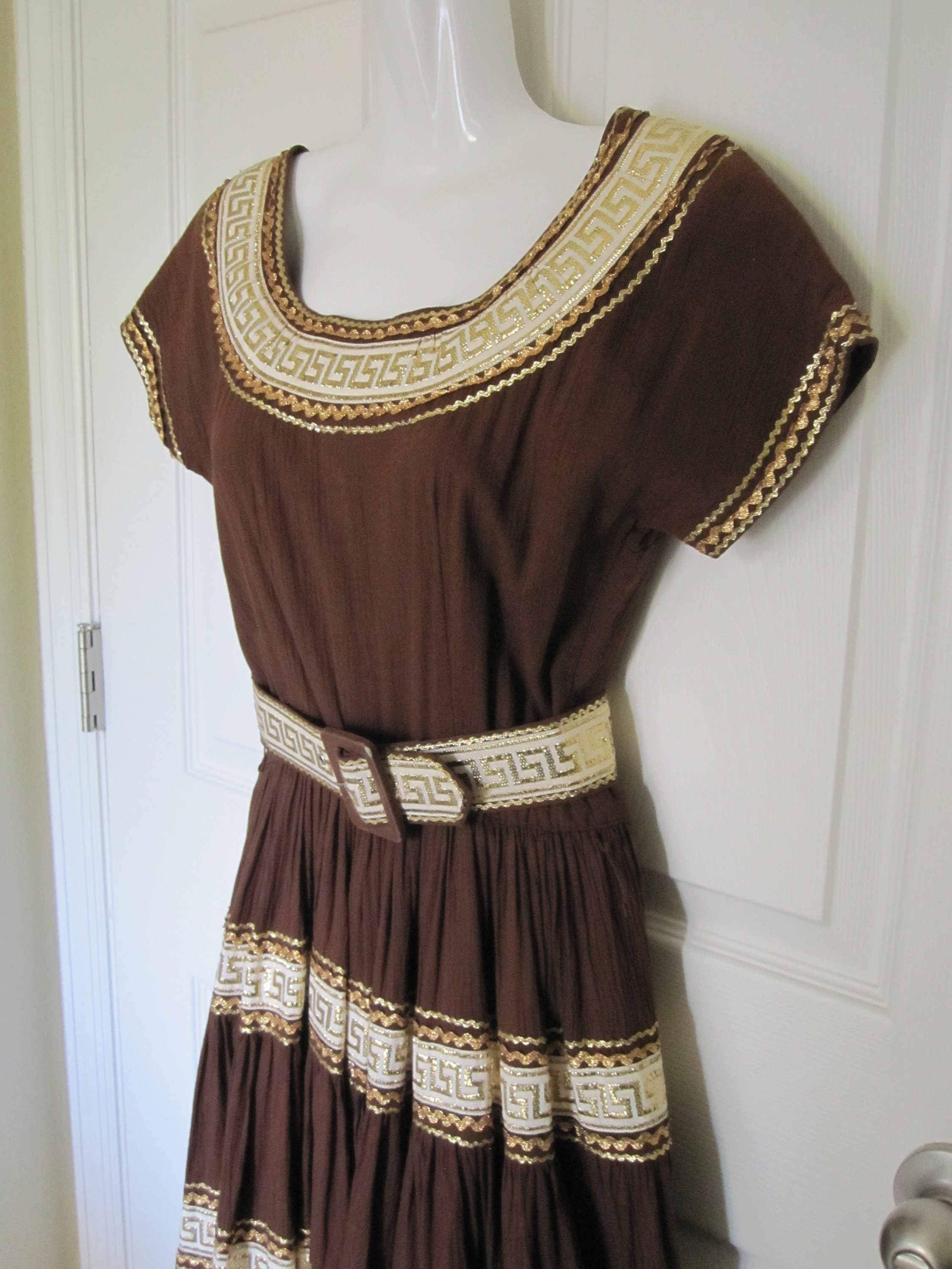 GREEK FULL SKIRT Dance Dress/costume - Etsy