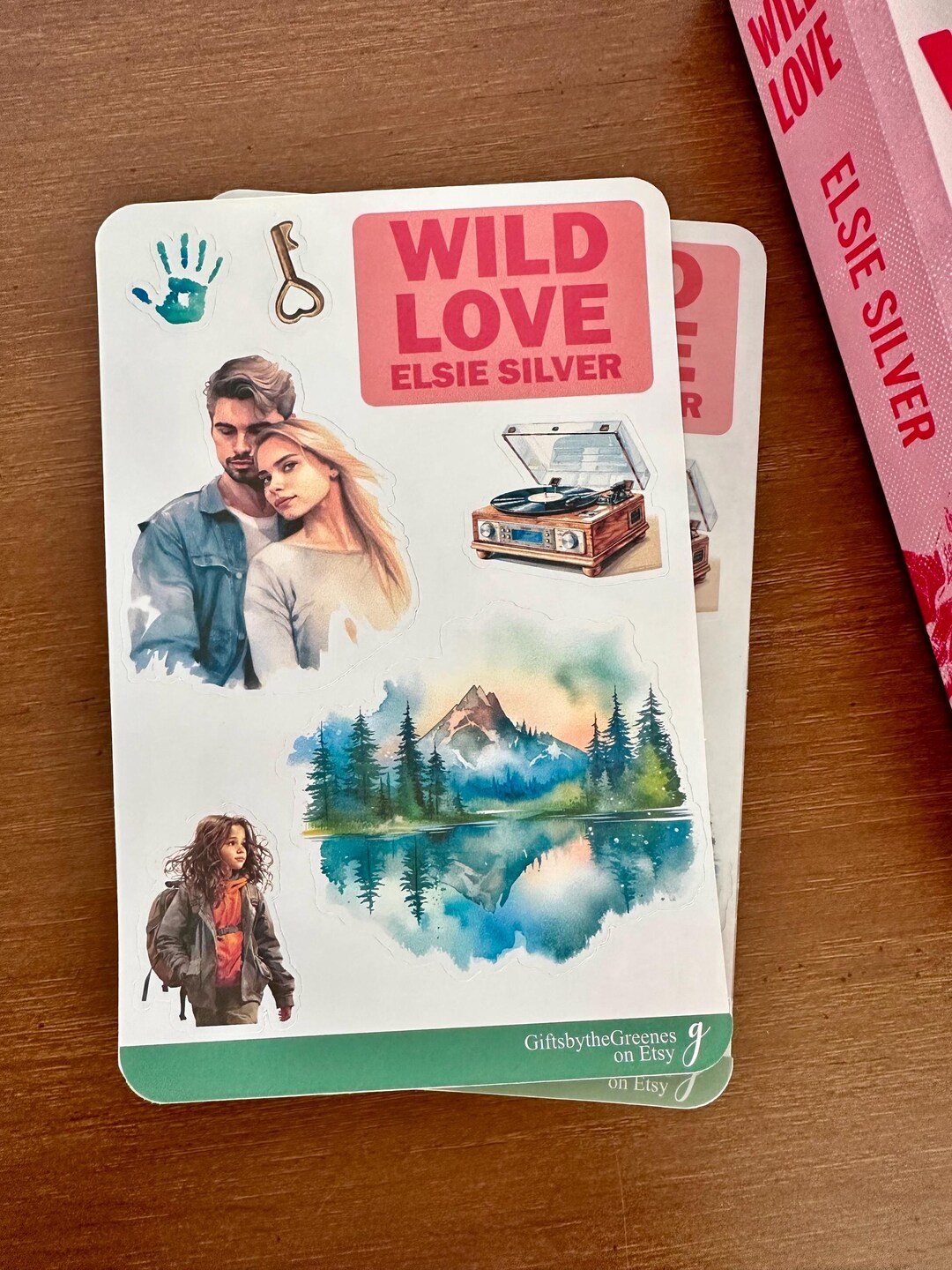 Wild Love by Elsie Silver Sticker Sheet for Reading/book Journal - Etsy