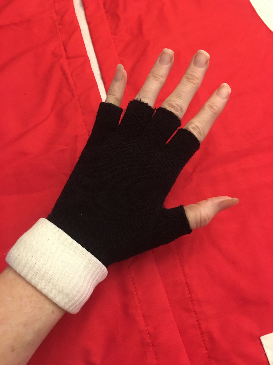Pokemon Trainer GLOVES Set -costume - Trainer RED Cosplay Gloves ...