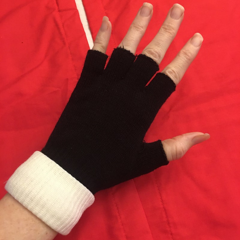 Shadow the Hedgehog Gloves - Etsy