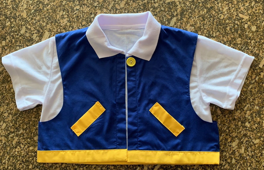 Women's CROPPED Top - ASH Ketchum Sexy Costume Jacket - Cosplay - Small ...