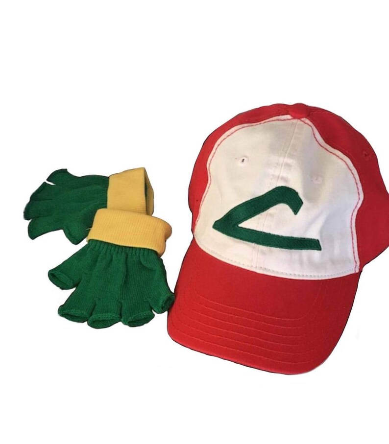 Child 3 Pc POKEMON TRAINER Ash Ketchum Cosplay Costume Hat - Etsy