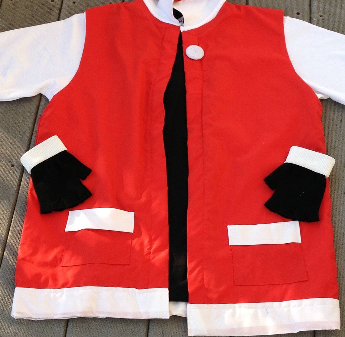 Adult 2 Pc Pokemon Costume Trainer RED Cosplay Jacket | Etsy