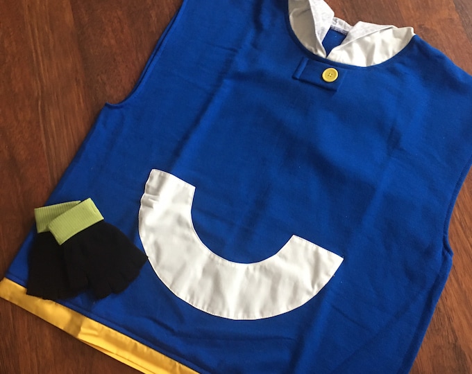 POKEMON Trainer - ASH Advanced Generation - Hoodie & Gloves Cosplay ...