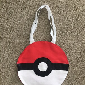 POKEMON 12-13 Ash Ketchum POKEBALL Bag Poke Ball Trick or Treat Bag ...
