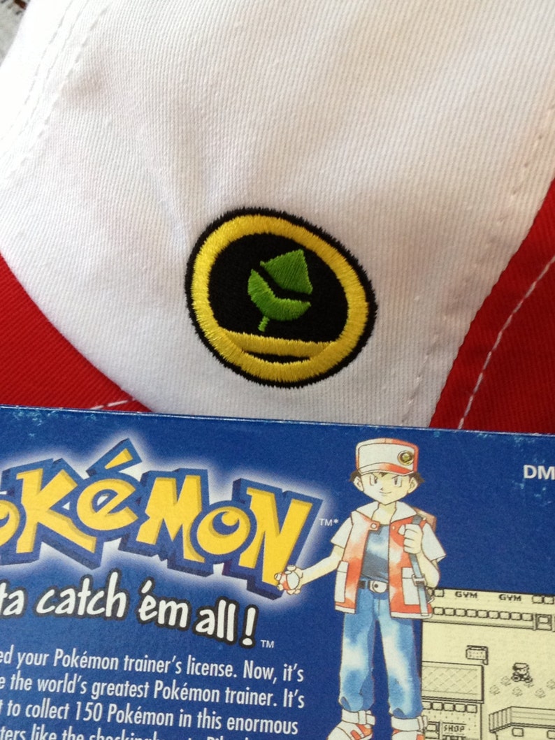 POKEMON GO Trainer RED Cap Nintendo Embroidered hat | Etsy