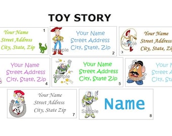 Toy Story Name Tags | Etsy