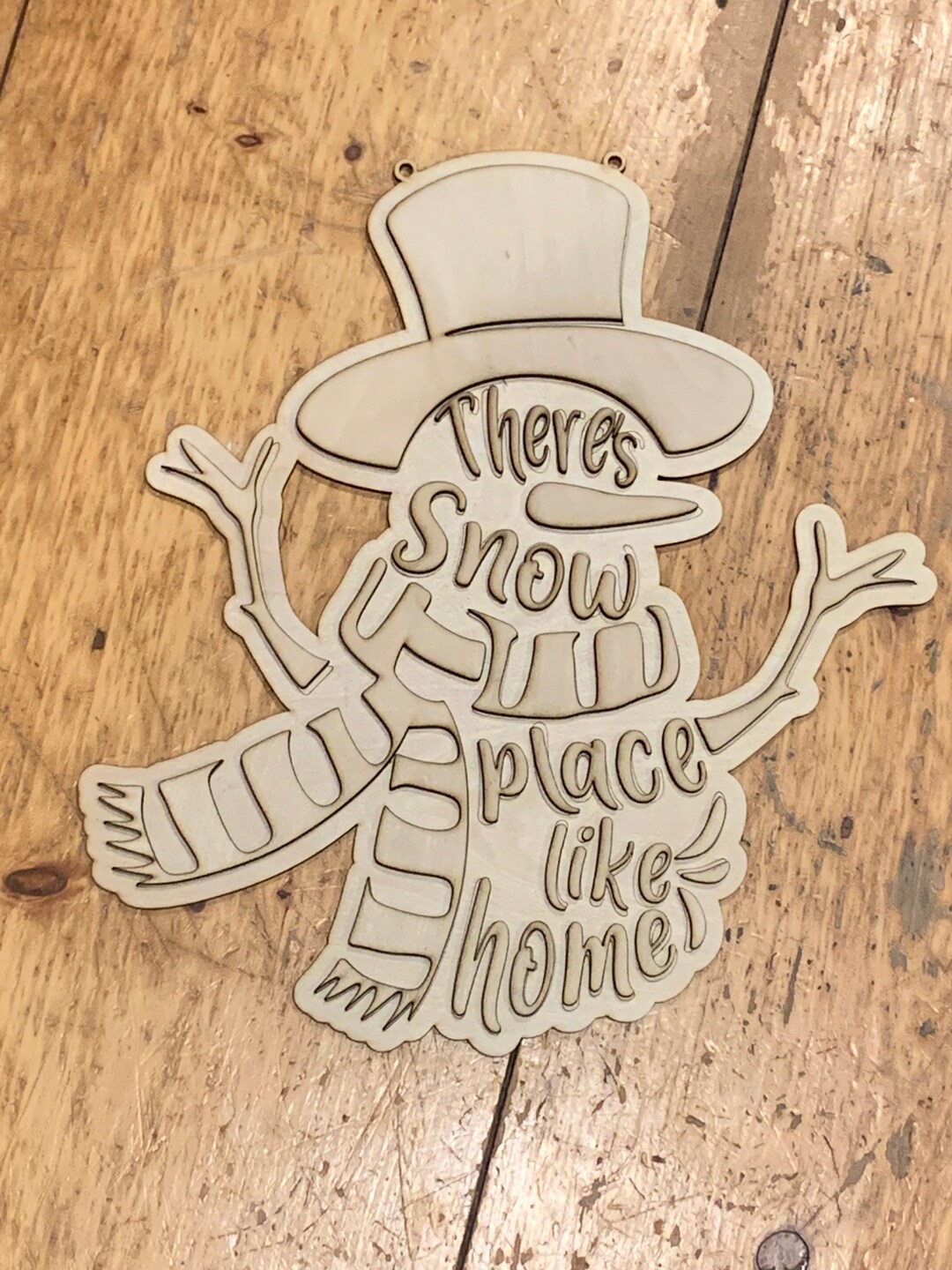 Theres Snow Place Like Home Door Hanger - Etsy