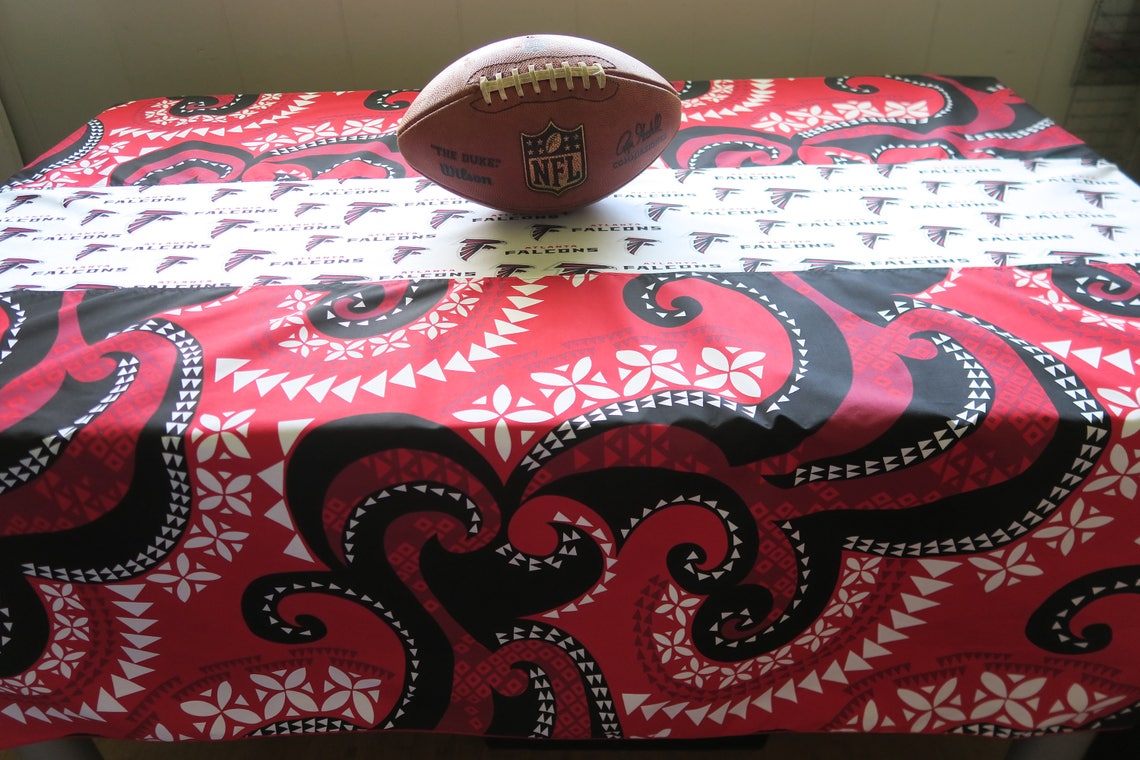 NFL Atlanta Falcons Sports Theme Tablecloth Your Favorite | Etsy
