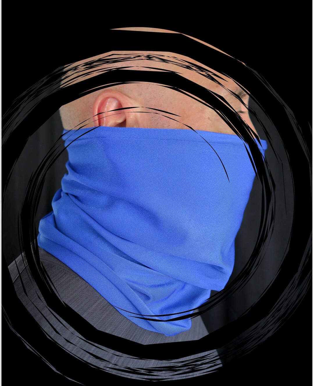 Neck Gaiter Extra Large 1XL 2XL 3XL - Face Cover Stretch Washable Made ...