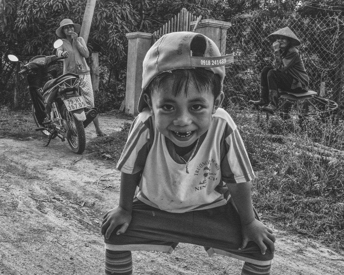 Vietnam Photography, Vietnamese Child, Children, Boy Laughing, Vietnam ...