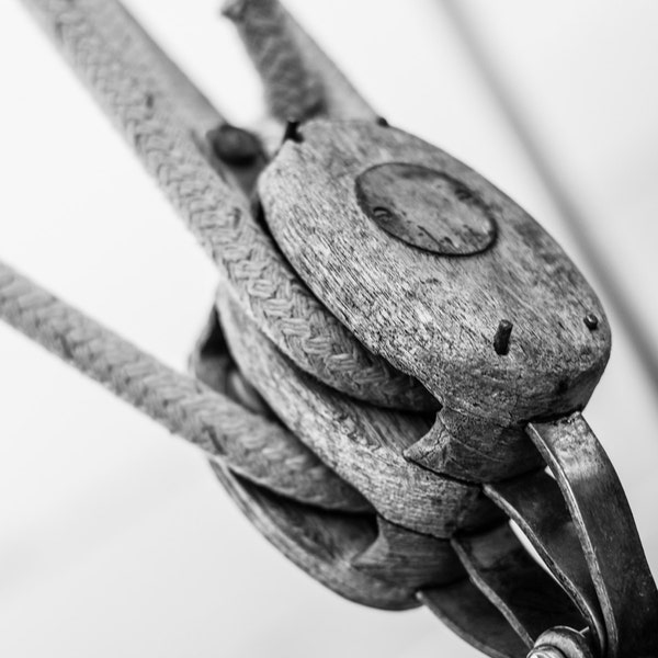 Nautical Pulley Art - Etsy