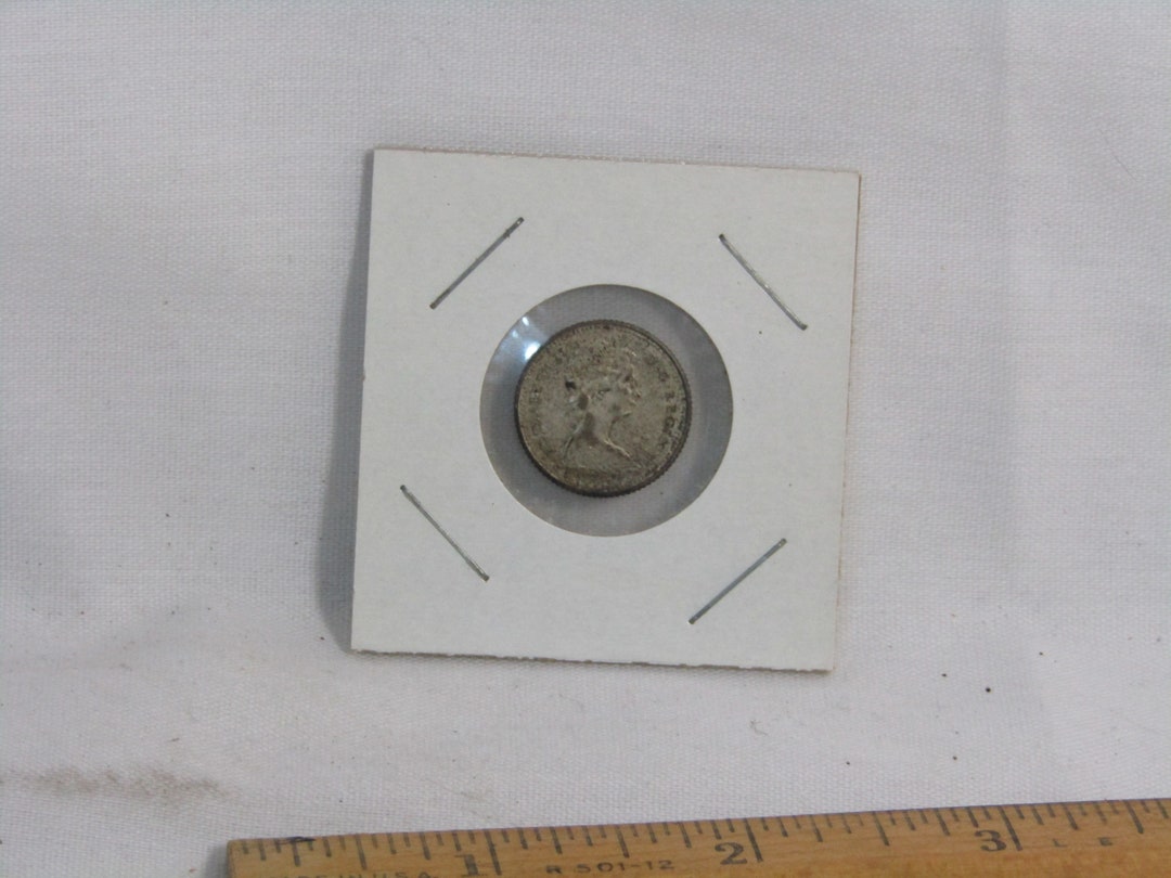 Vintage Canadian 1965 Silver Dime - Elizabeth II D G Regina - Canada 10 ...