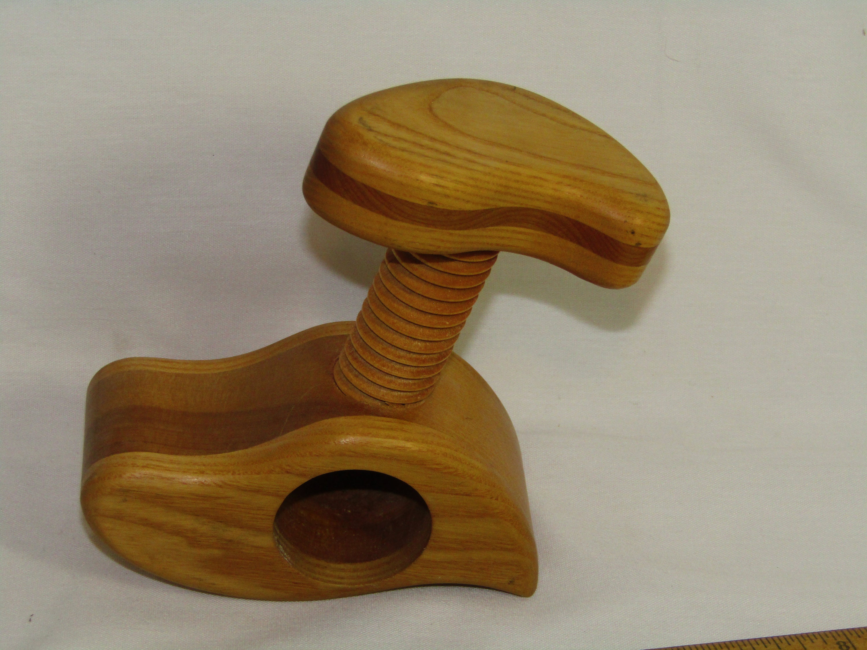 Vintage Handmade Wooden Screw Type Nutcracker - Etsy