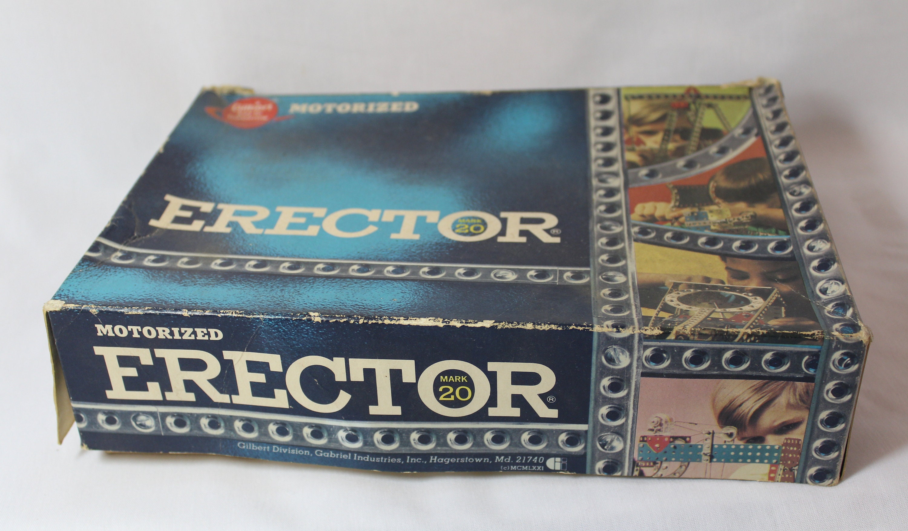 Vintage Motorized Erector Set Toys Toys & Games etna.com.pe