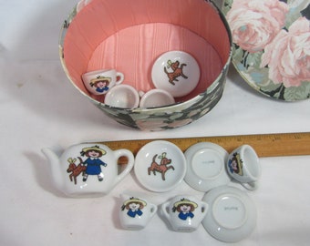 Vintage Madeline 13 Piece China Tea Set in Original Box - Etsy