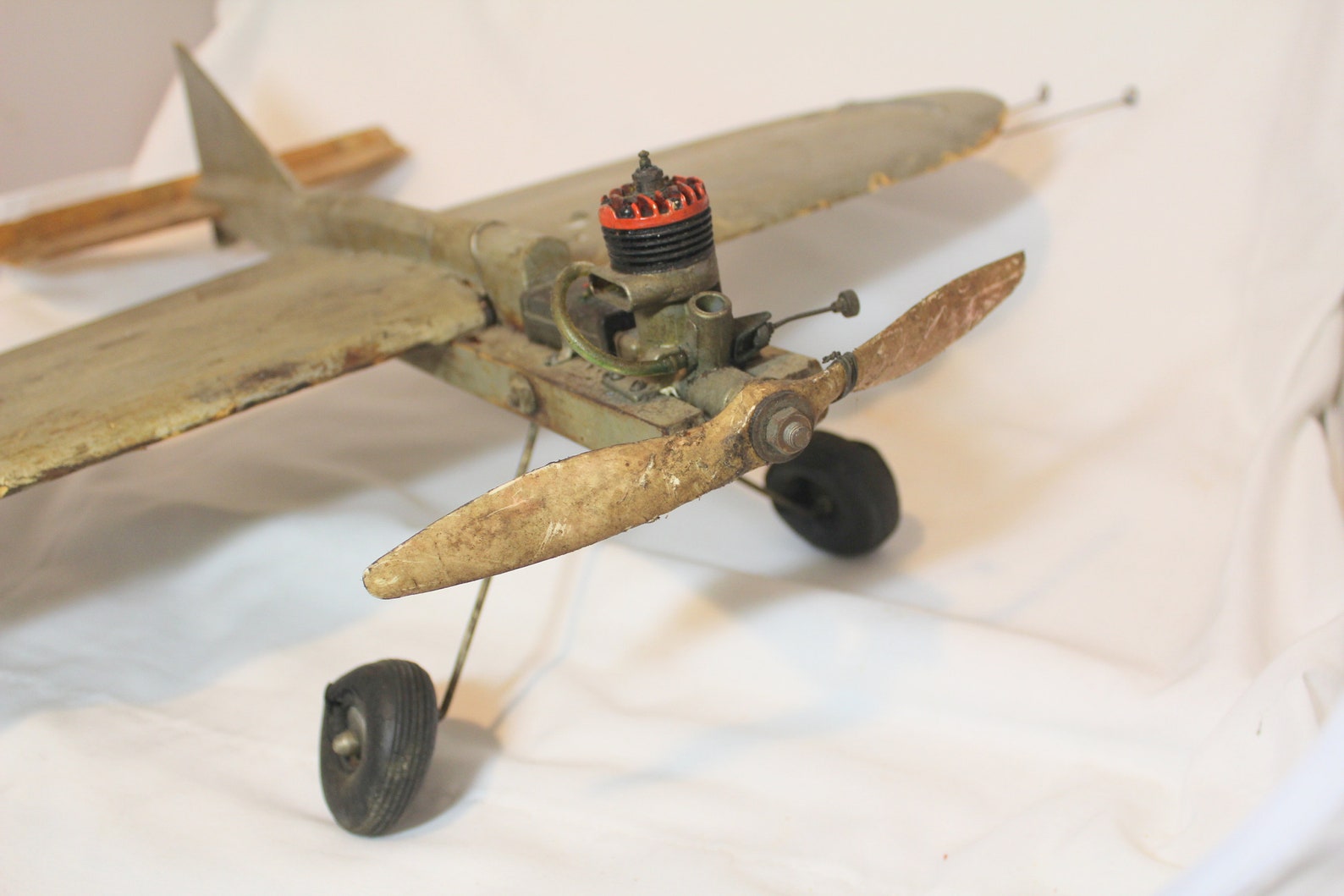 Original Vintage Complete Wooden Control Line Plane With Mccoy | Etsy